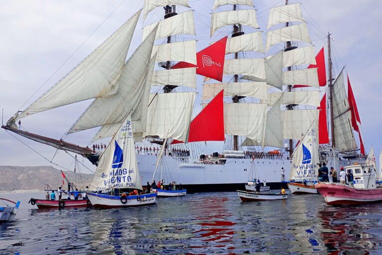 BAP Unión y Casa Perú regresan al país tras dar la vuelta al mundo ...
