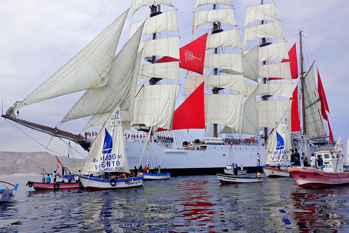 BAP Unión y Casa Perú regresan al país tras dar la vuelta al mundo ...